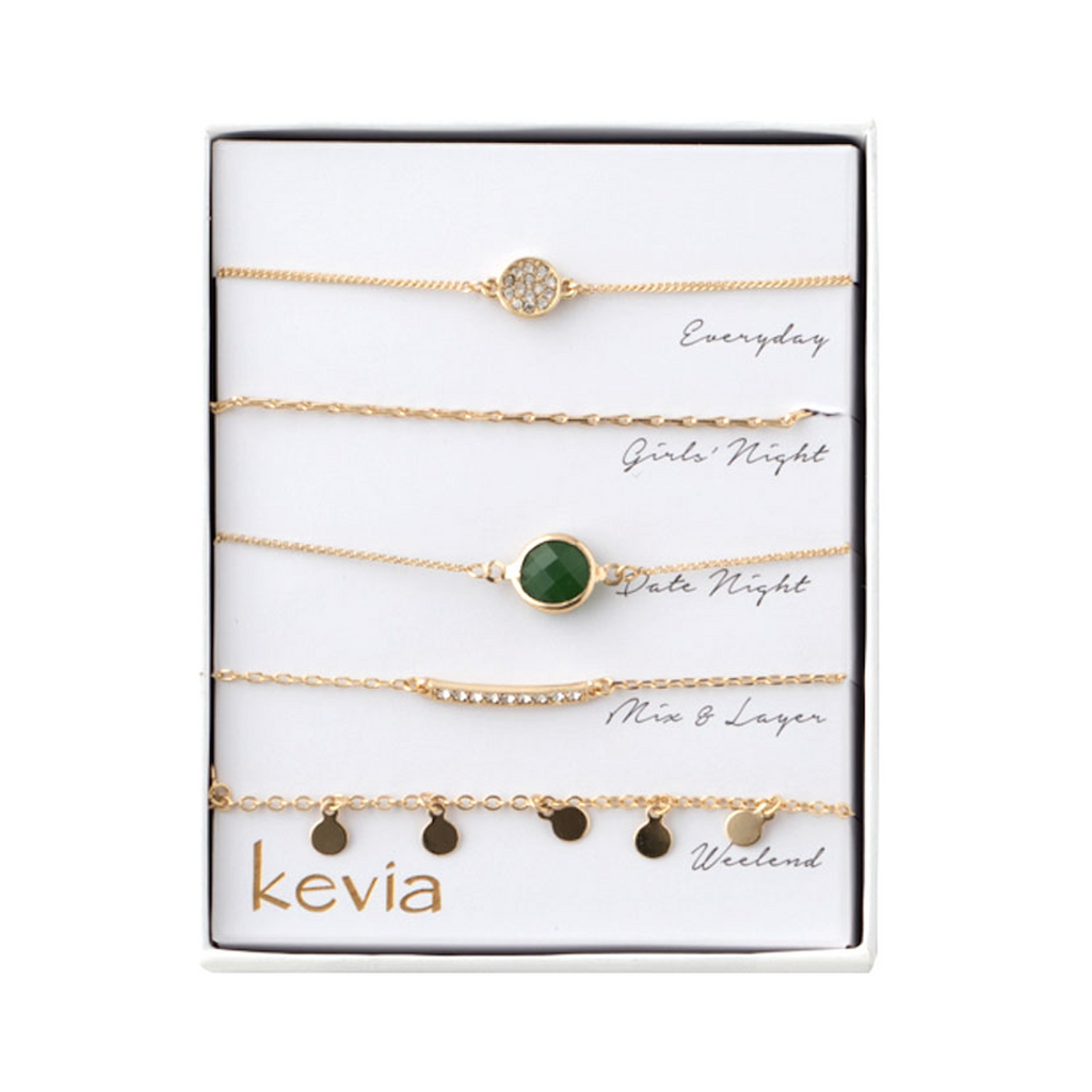 Emerald Theme Bracelet Box Set – Kevia Style, LLC