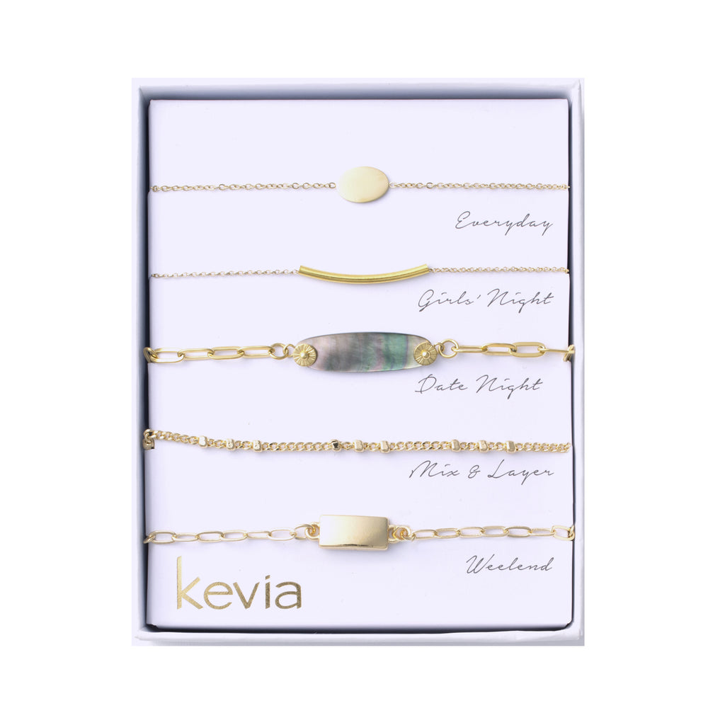 Luxe Element Bracelet Set – Kevia Style, LLC