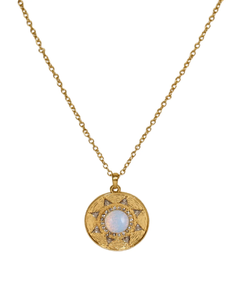 Mayan Sundial Necklace – Kevia Style, LLC